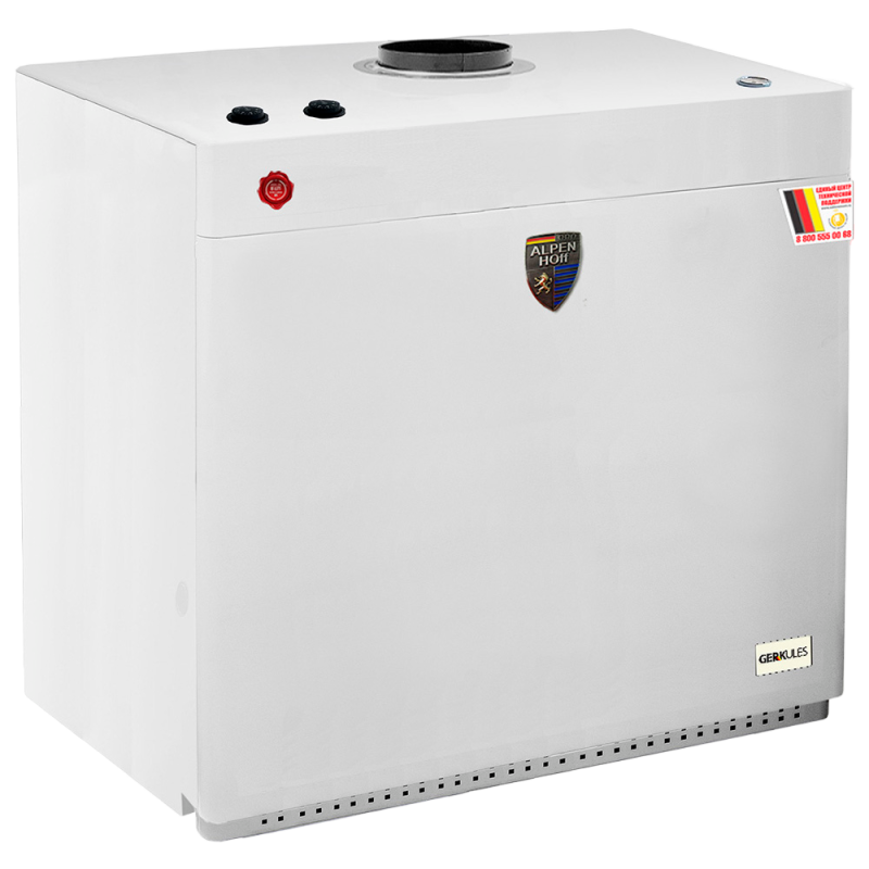 Купить Газовый напольный котел Gerkules S 100 Alpenhoff (Одноконтурный ...